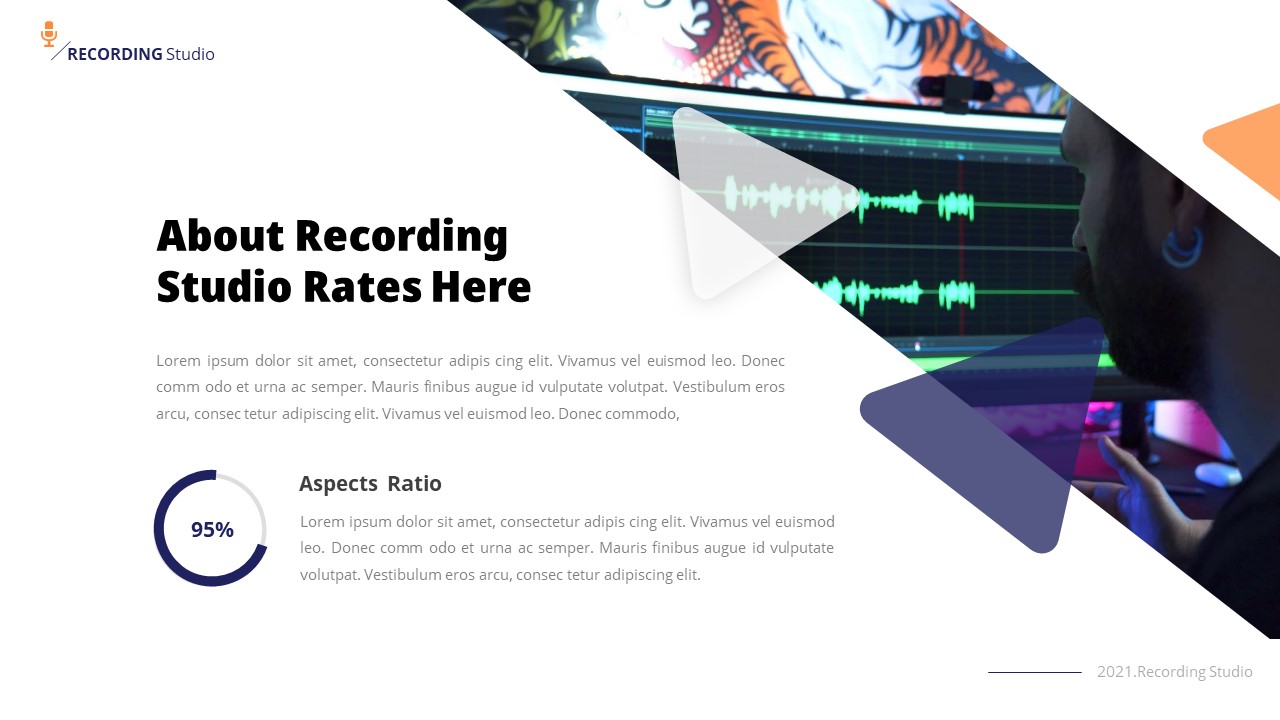 Recording Studio Powerpoint Template, Presentation Templates | GraphicRiver