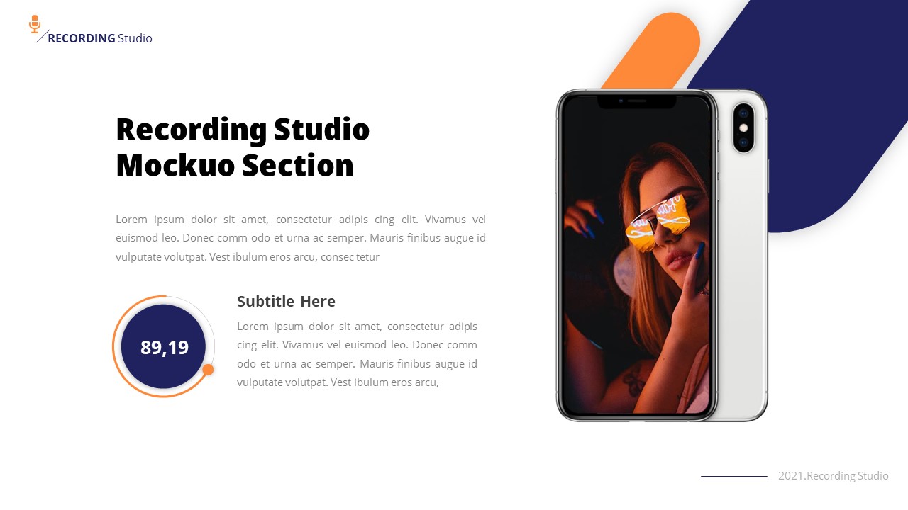Recording Studio Powerpoint Template, Presentation Templates | GraphicRiver