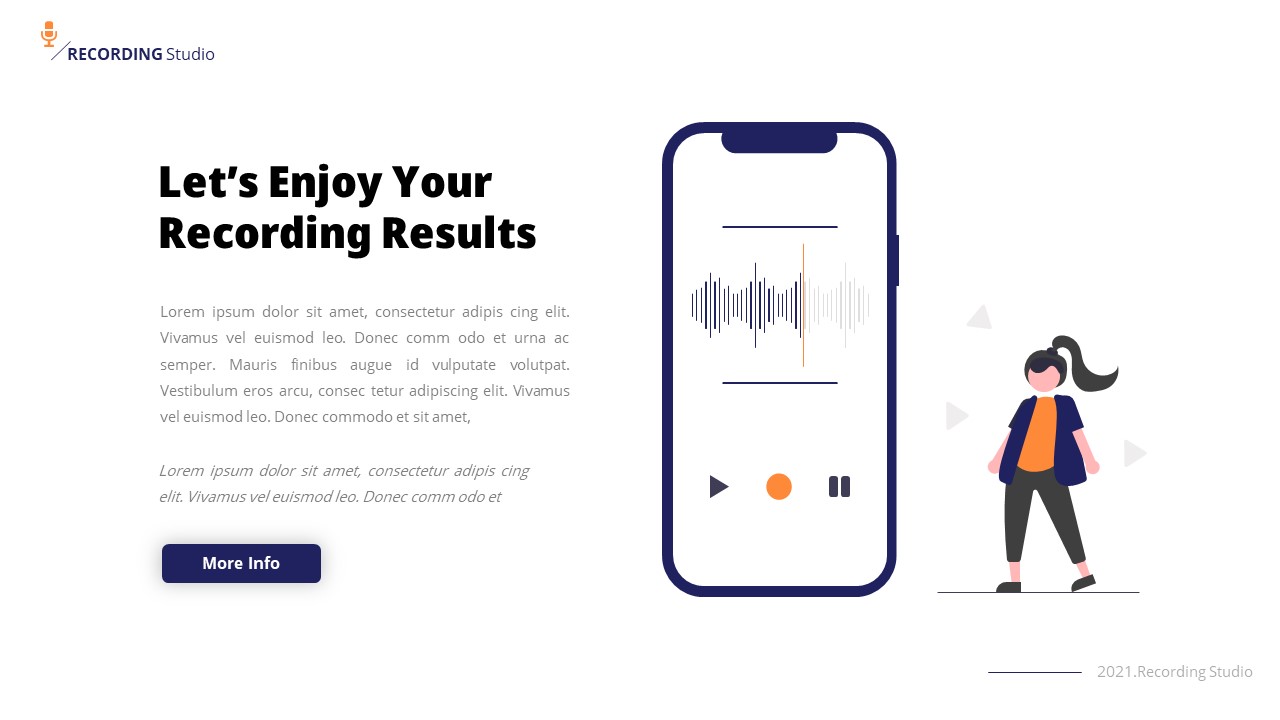 Recording Studio Powerpoint Template, Presentation Templates | GraphicRiver