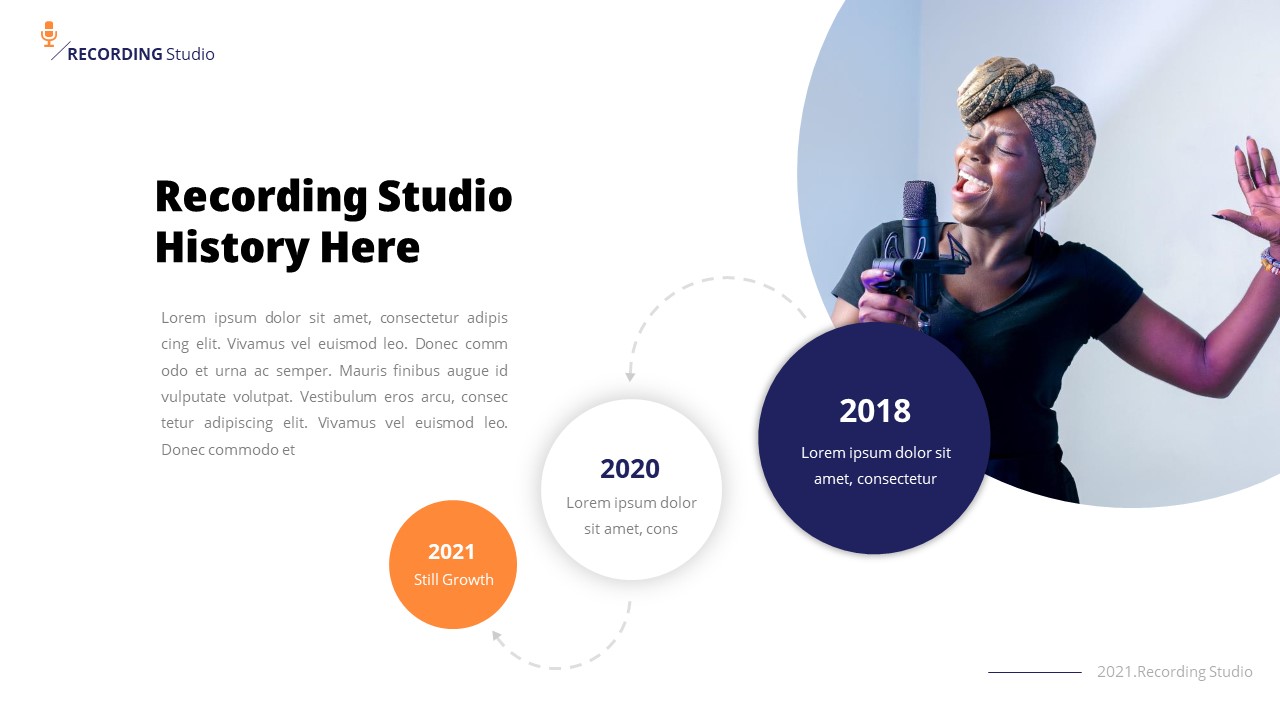 Recording Studio Powerpoint Template, Presentation Templates | GraphicRiver