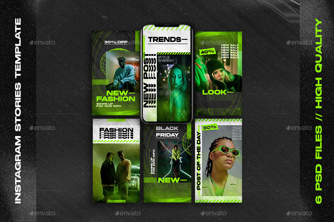 Instagram Story Templates, Web Elements | GraphicRiver