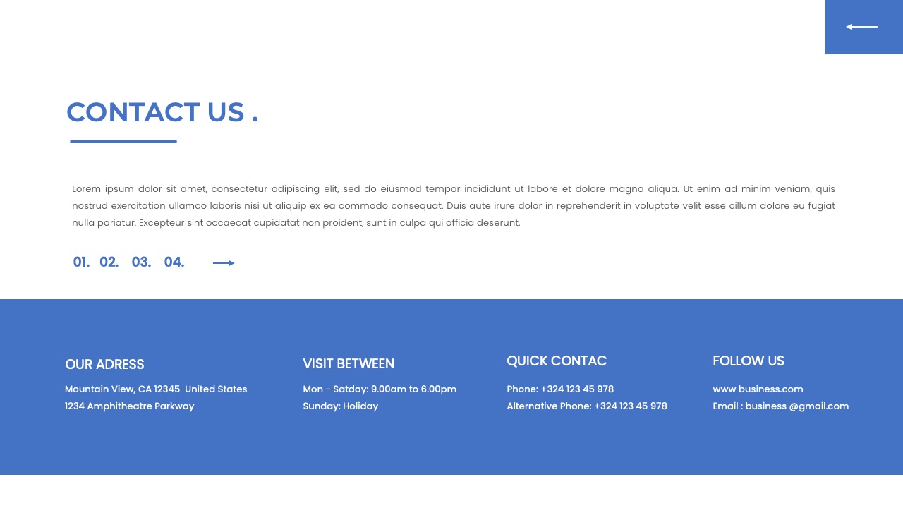 Business Presentation PowerPoint Template, Presentation Templates ...