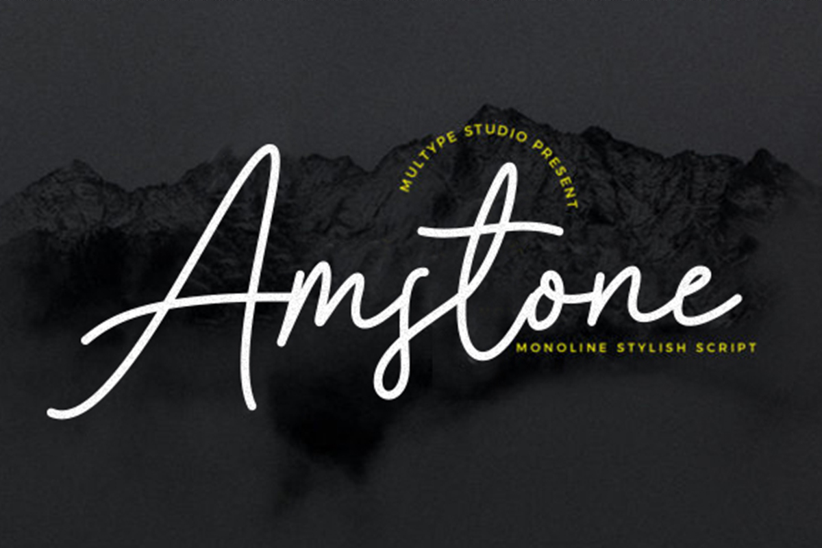 Amstone, Fonts | GraphicRiver