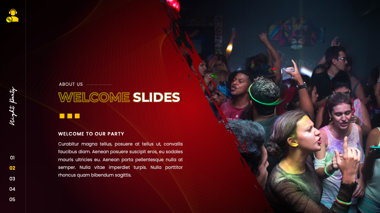 Good Vibes - Music & Disc Jockey Google Slides Template, Presentation ...