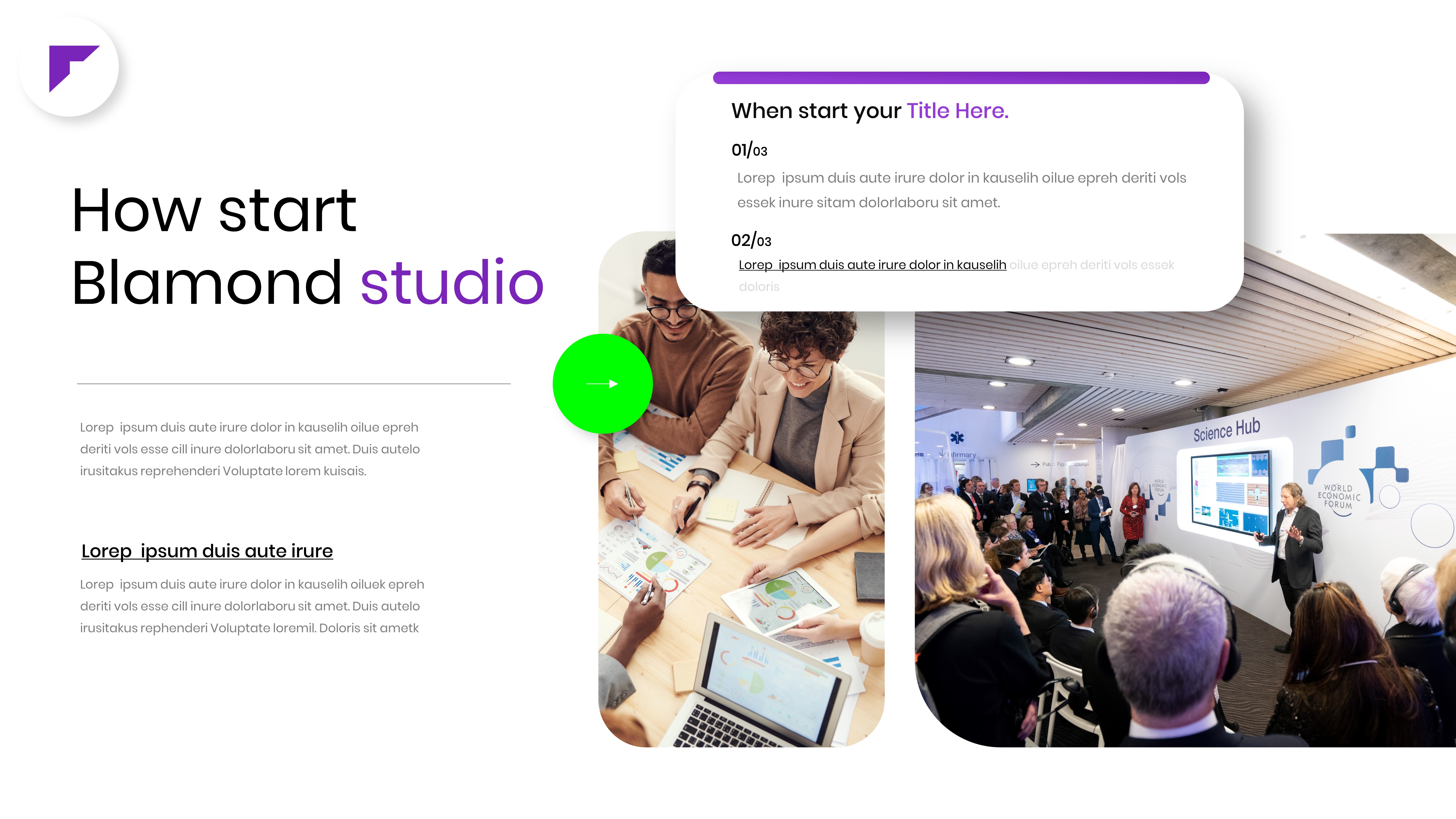 Blamond – Business PowerPoint Template, Presentation Templates ...
