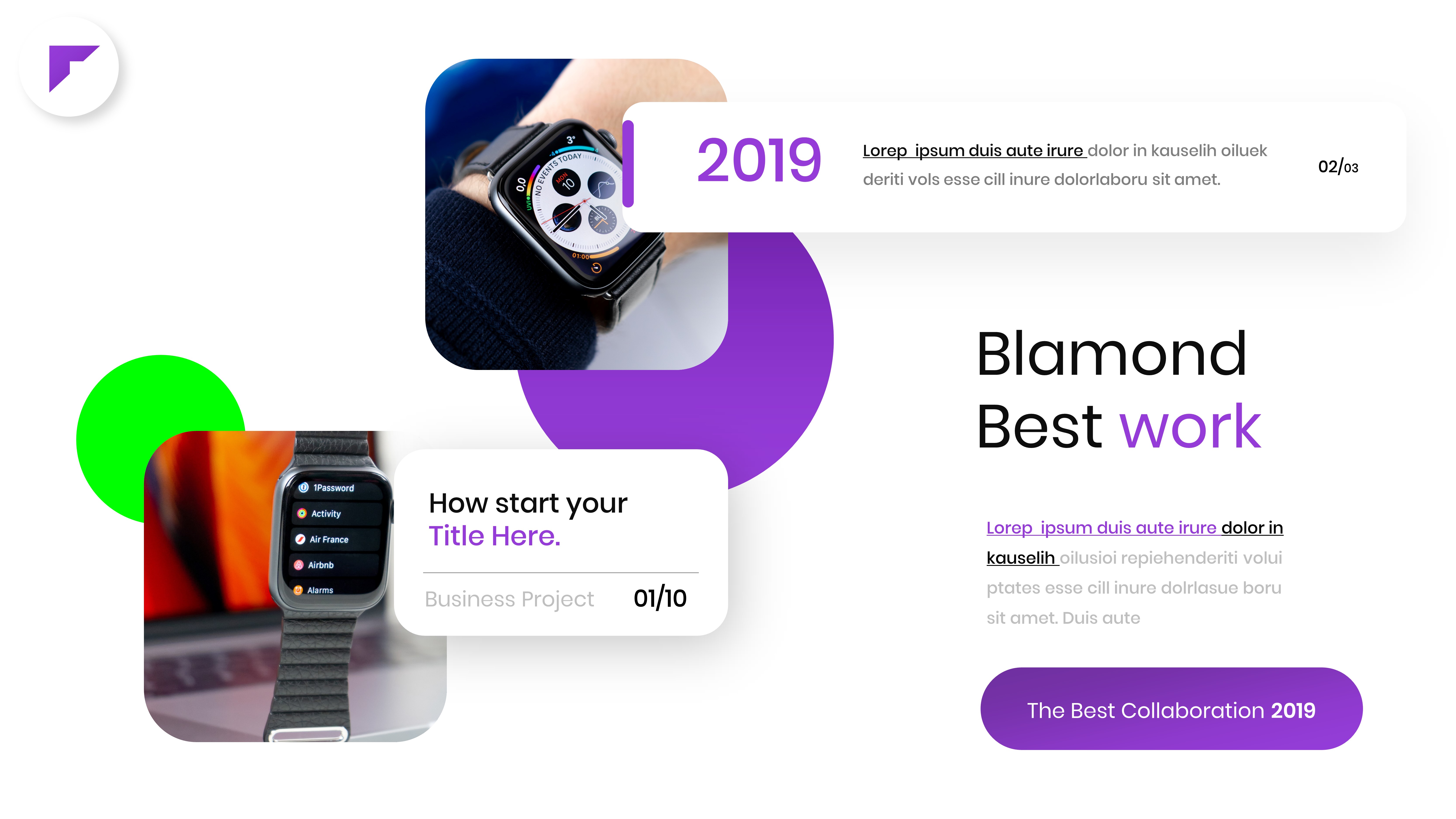 Blamond – Business PowerPoint Template, Presentation Templates ...