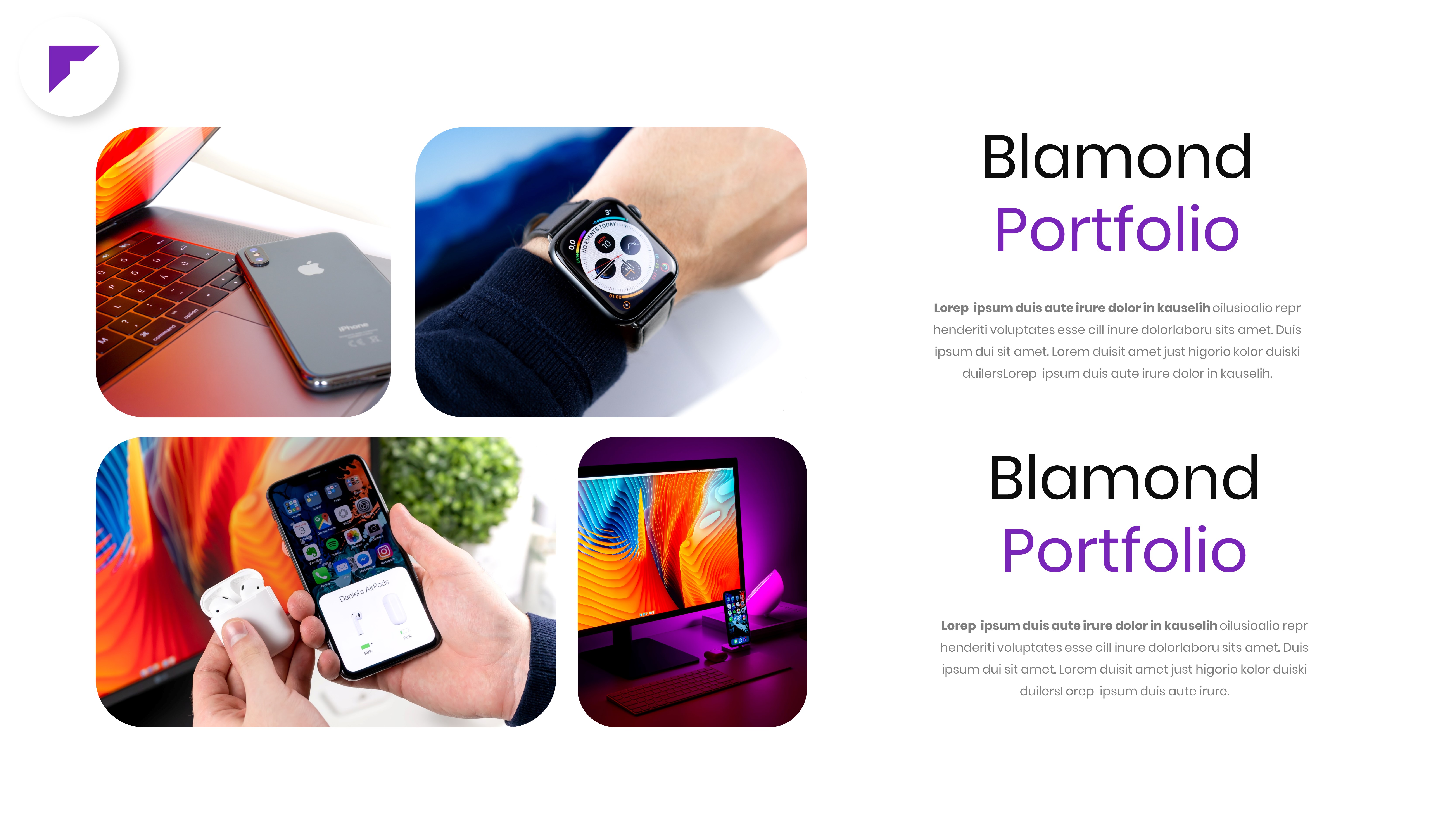 Blamond – Business PowerPoint Template by CreativeGraphs | GraphicRiver