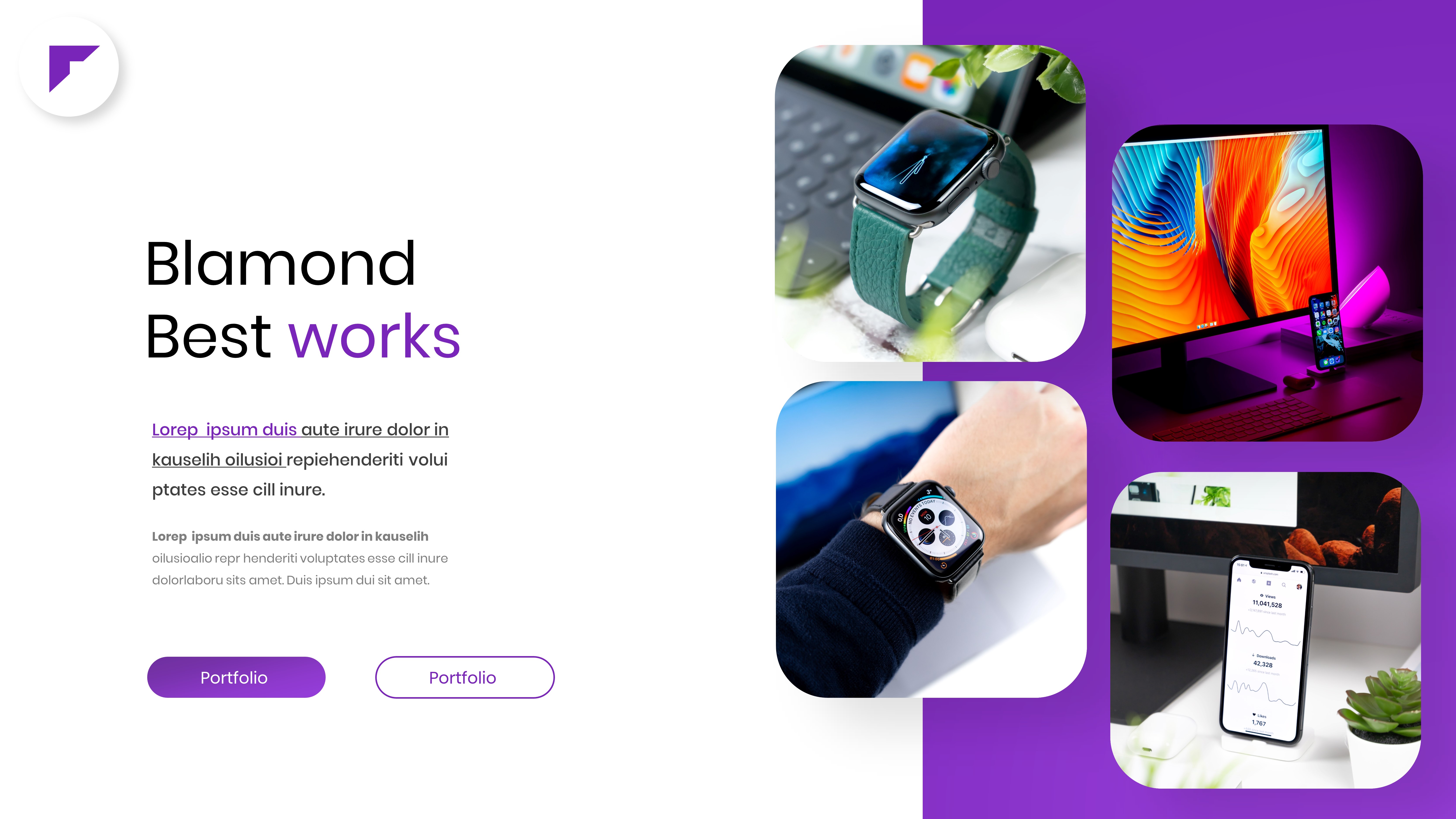 Blamond – Business PowerPoint Template by CreativeGraphs | GraphicRiver