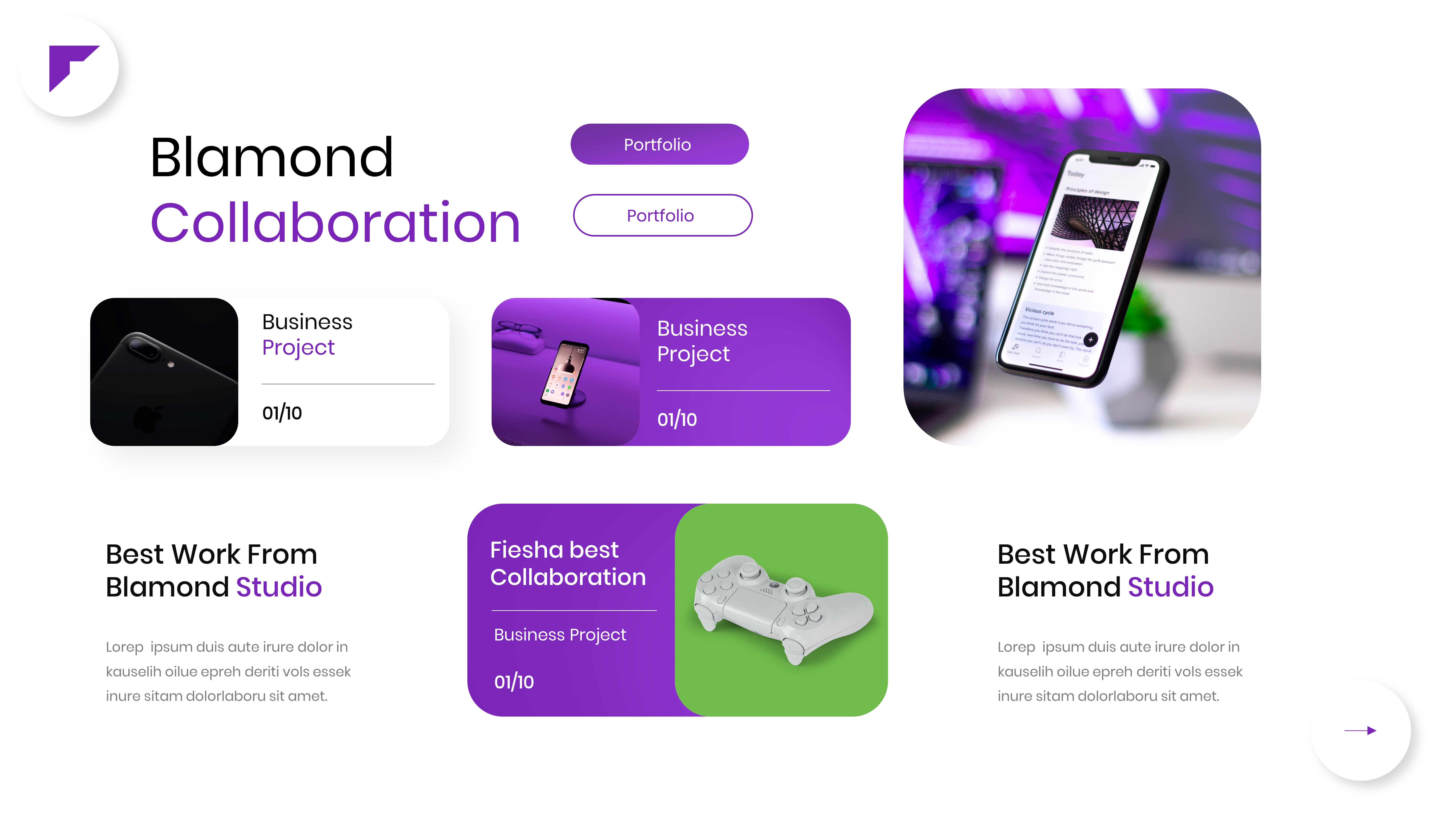 Blamond – Business PowerPoint Template by CreativeGraphs | GraphicRiver