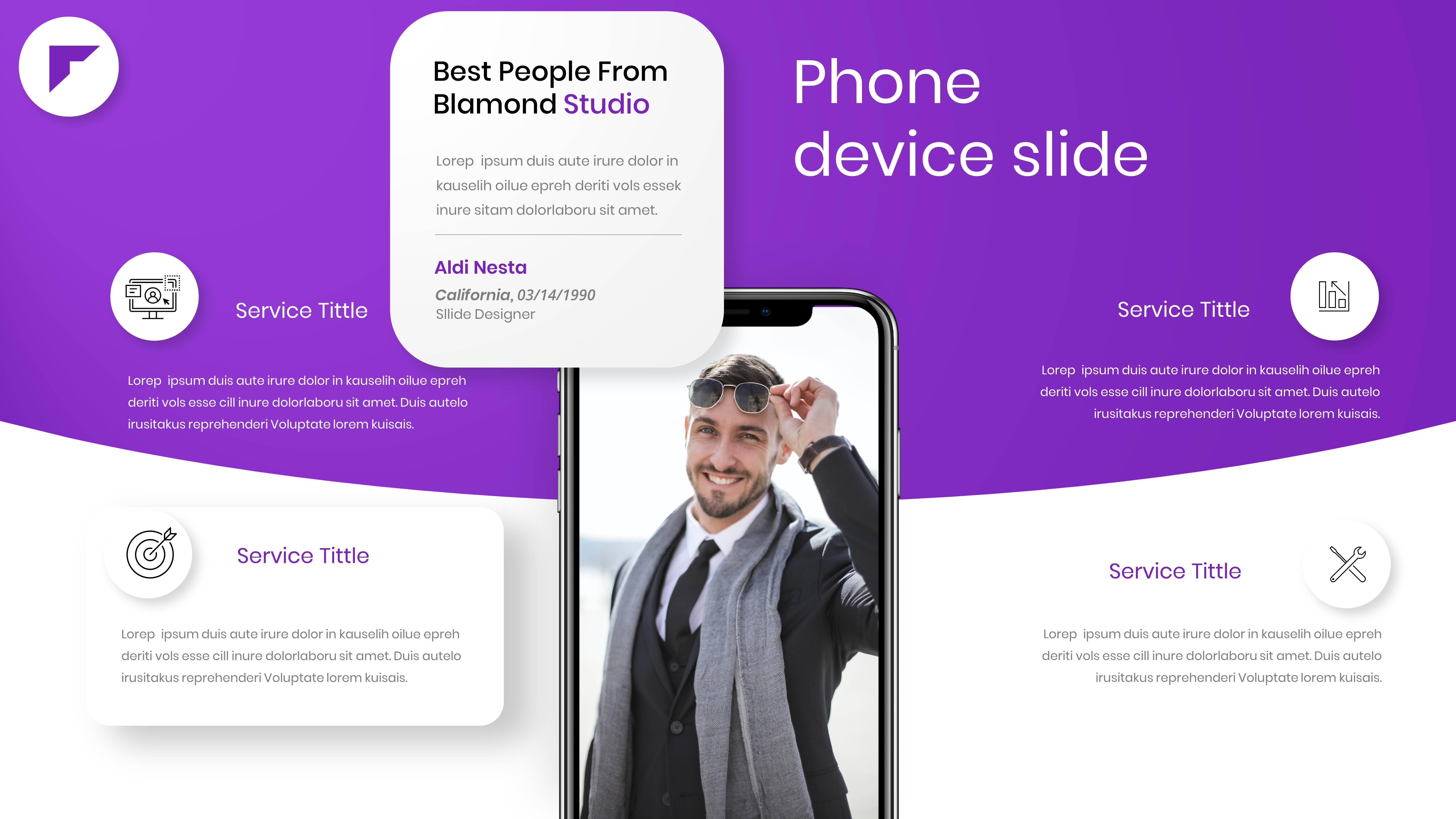 Blamond – Business PowerPoint Template, Presentation Templates ...