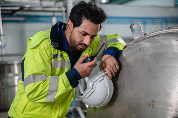 desperate and sad concept, engineer man person who working hard job in ...
