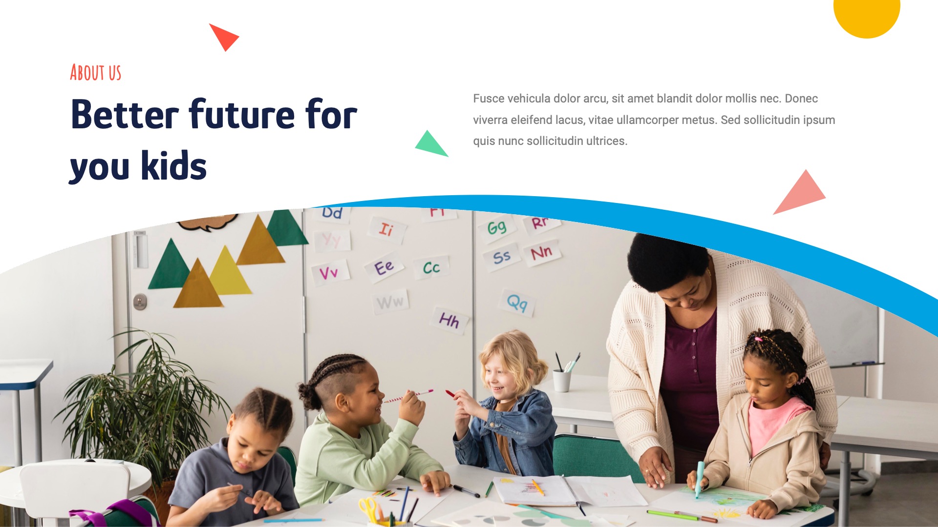 KIDSPLAY - Fun Games & Kids Education Powerpoint Template, Presentation ...