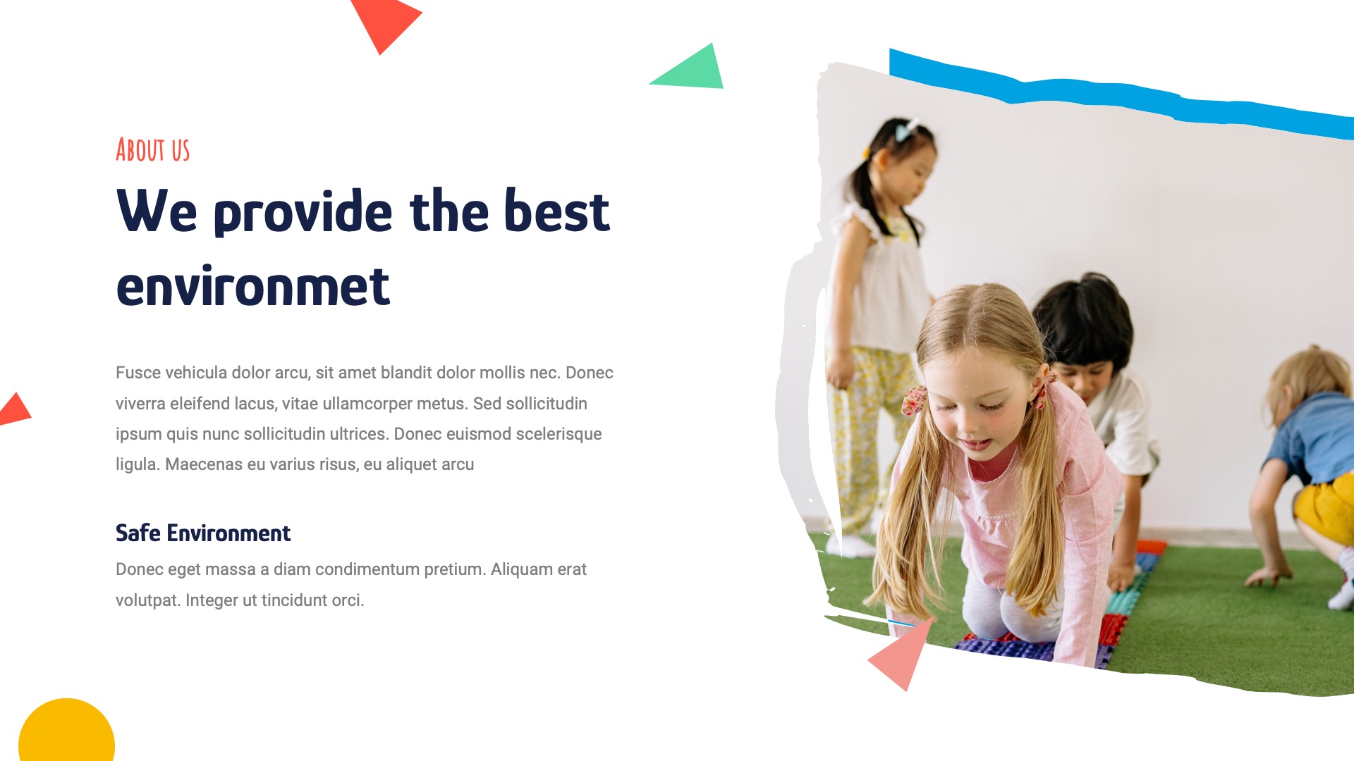 KIDSPLAY - Fun Games & Kids Education Powerpoint Template, Presentation ...