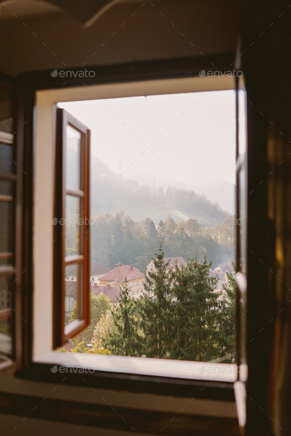 Open window view Stock Photo by viki2win | PhotoDune