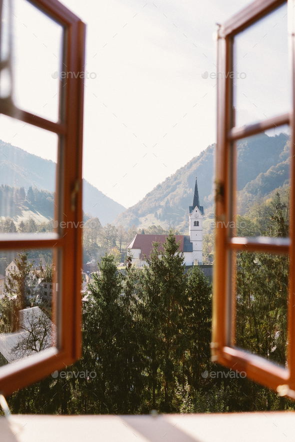 Open window view Stock Photo by viki2win | PhotoDune