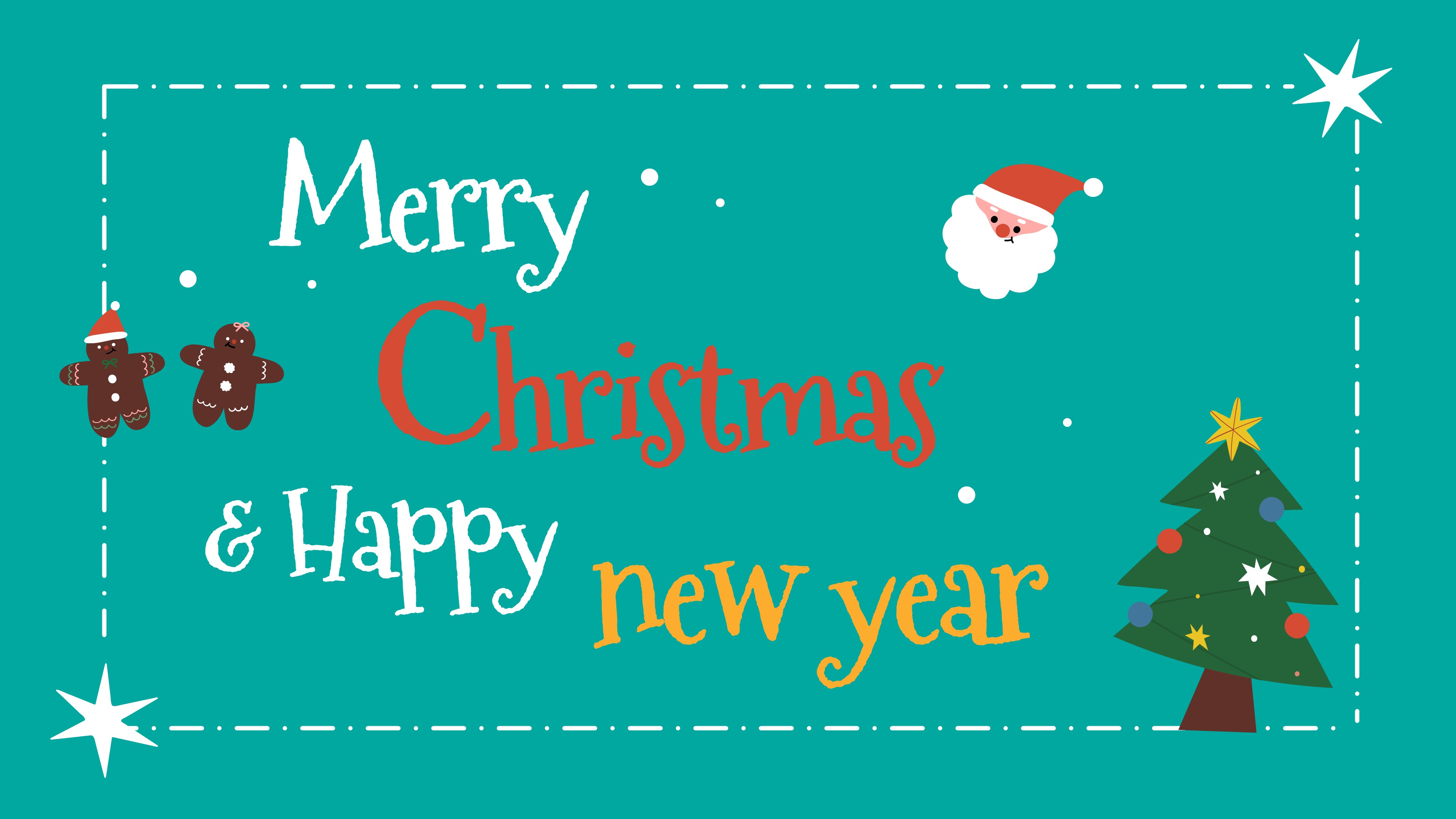 Christmas Festive Creative PowerPoint Template, Presentation Templates