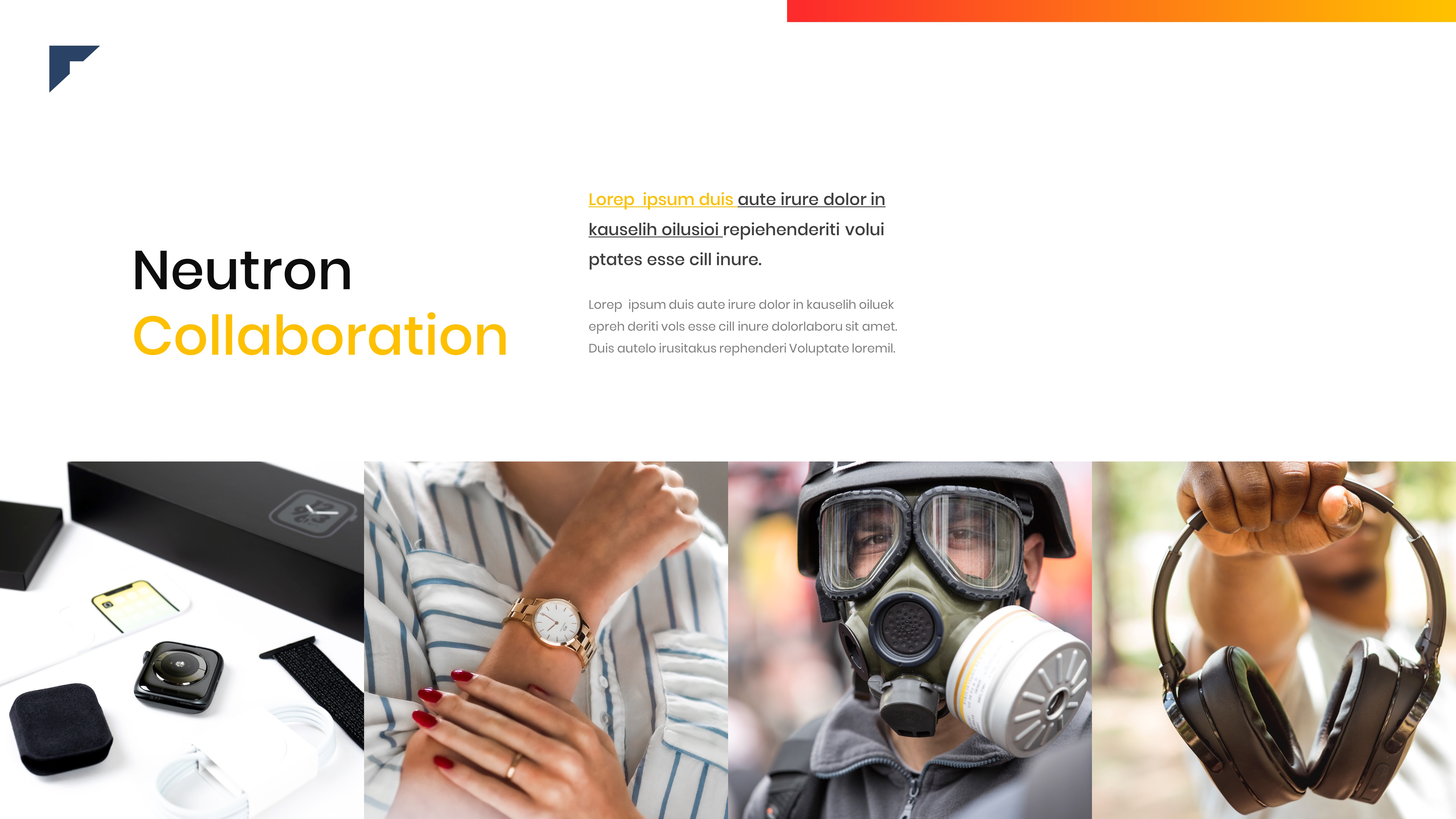 Neutron – Business PowerPoint Template, Presentation Templates ...