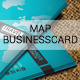 Map businesscard, Print Templates | GraphicRiver