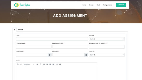 Online Exam System ASP MVC .NET 6 by nooruddin9800 | CodeCanyon