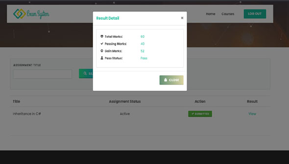 Online Exam System ASP MVC .NET 6 by nooruddin9800 | CodeCanyon