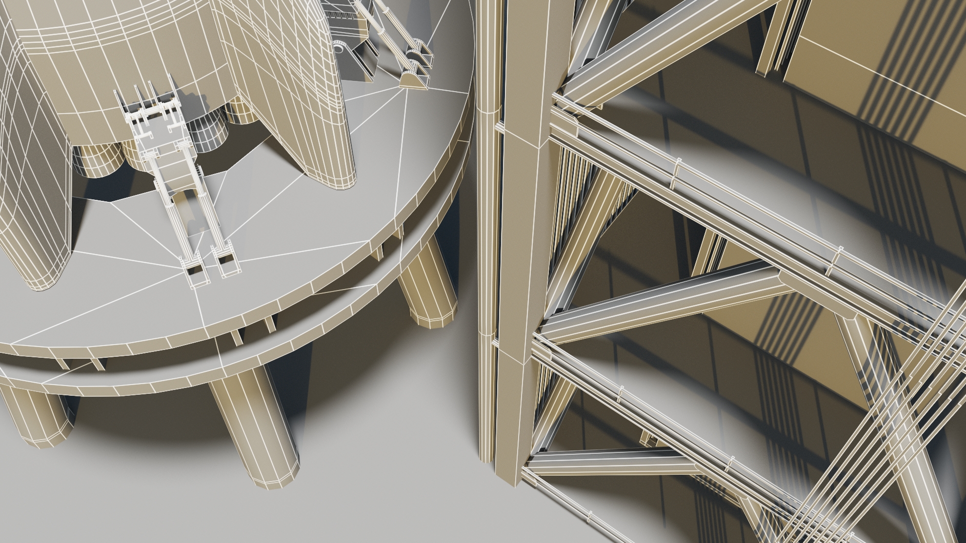 Starship Super Heavy and Tower by Experienceplus | 3DOcean