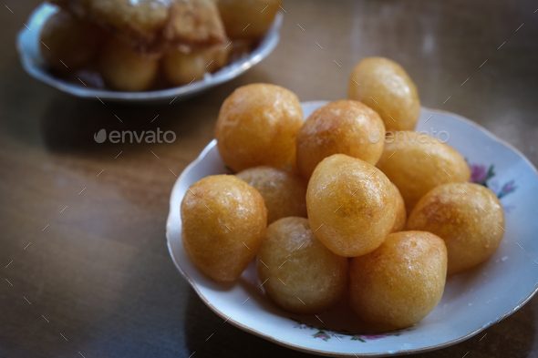Loukoumades is a traditional Greek, Cypriot pastry consisting of a deep ...