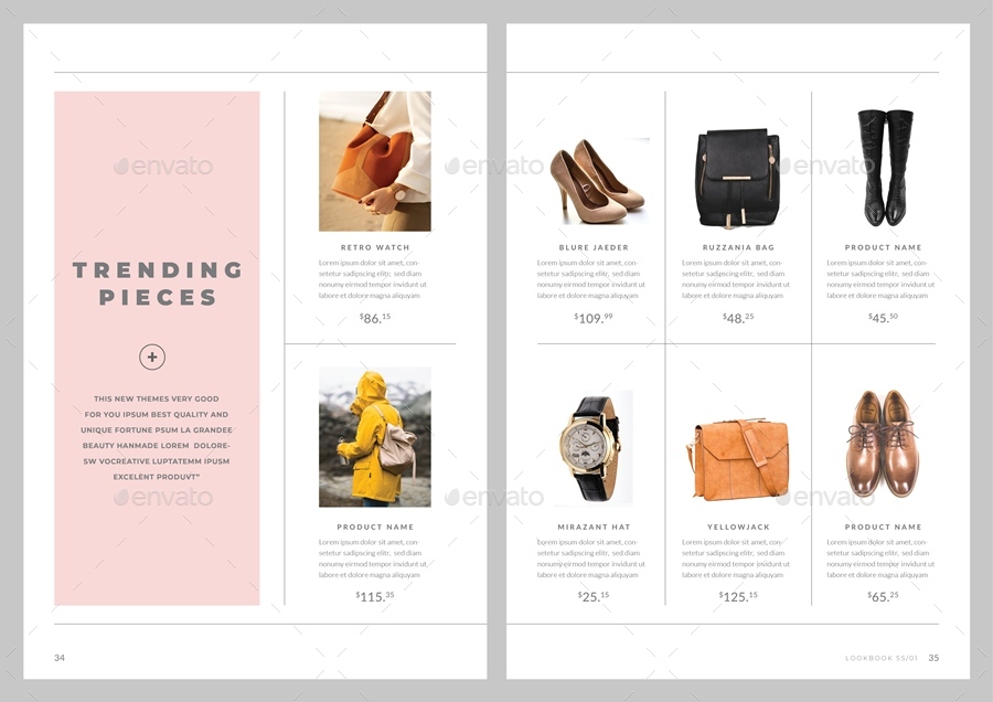 Fashion Catalogue 01, Print Templates | GraphicRiver