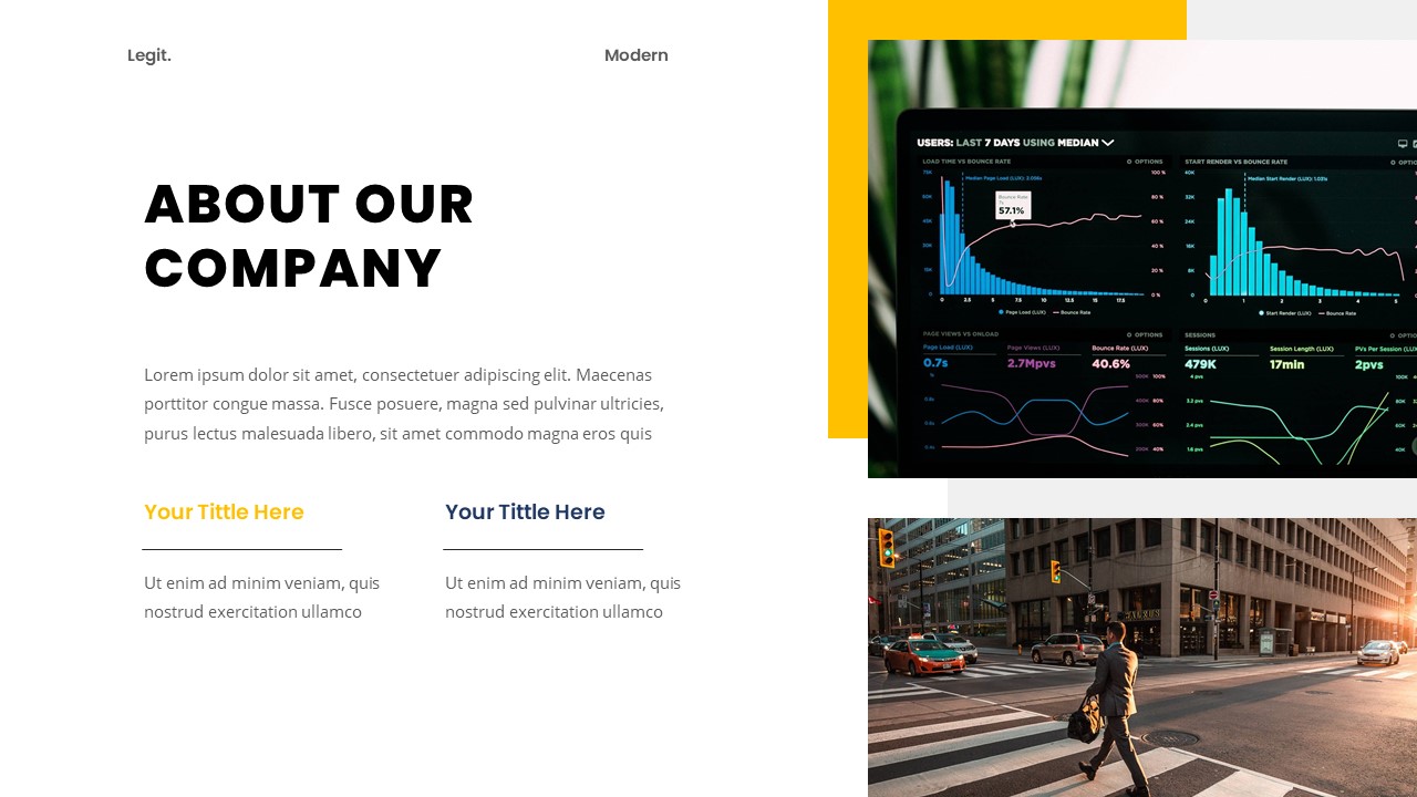 Legit - Business Google Slides Template, Presentation Templates ...