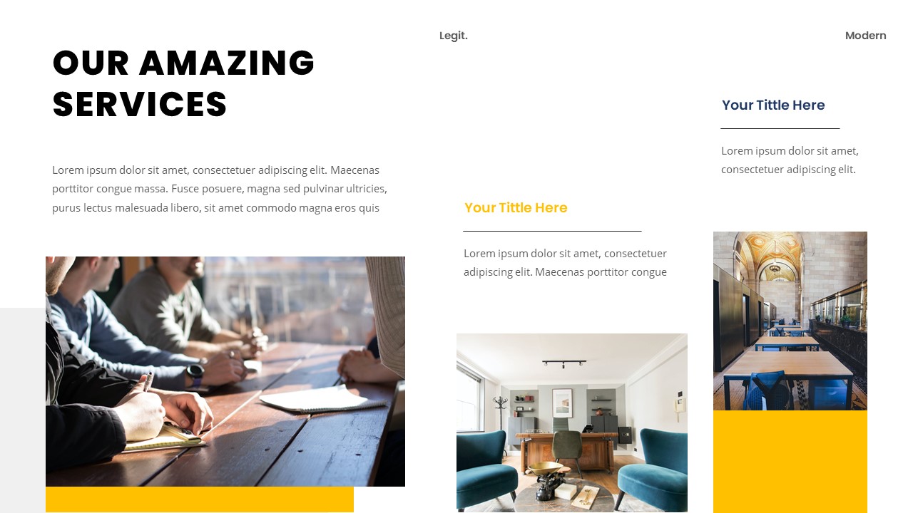 Legit - Business Google Slides Template, Presentation Templates ...