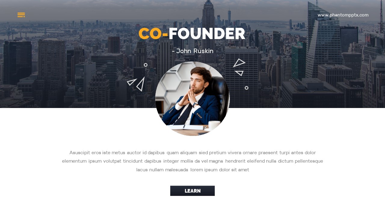 Phantom - Multipurpose Google Slides Template, Presentation Templates