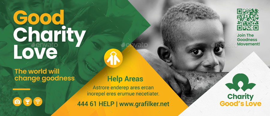 Charity Bundle Templates, Print Templates | GraphicRiver