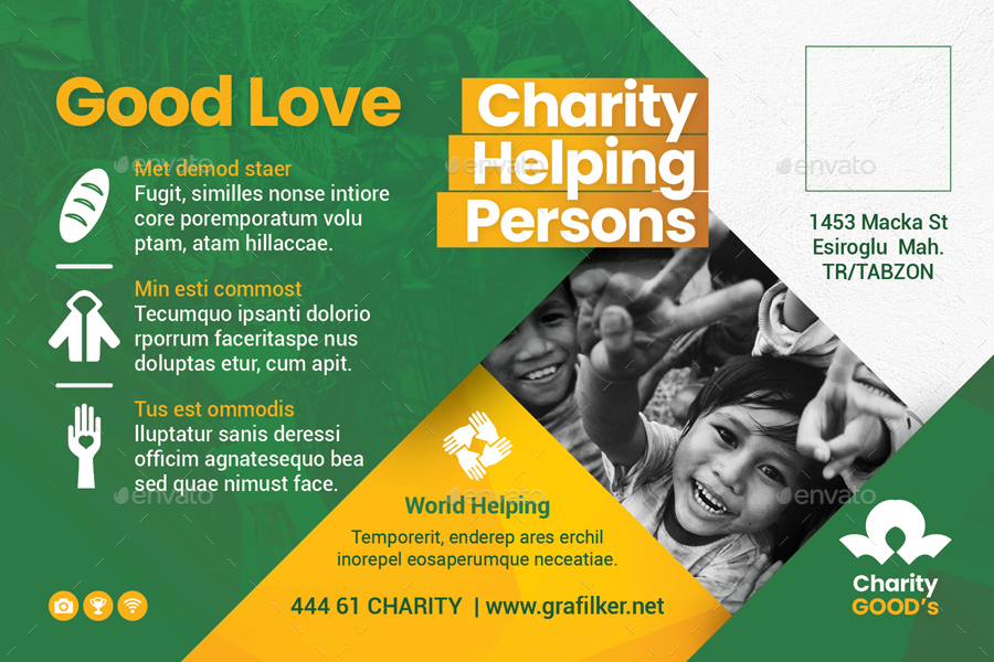 Charity Bundle Templates, Print Templates | GraphicRiver
