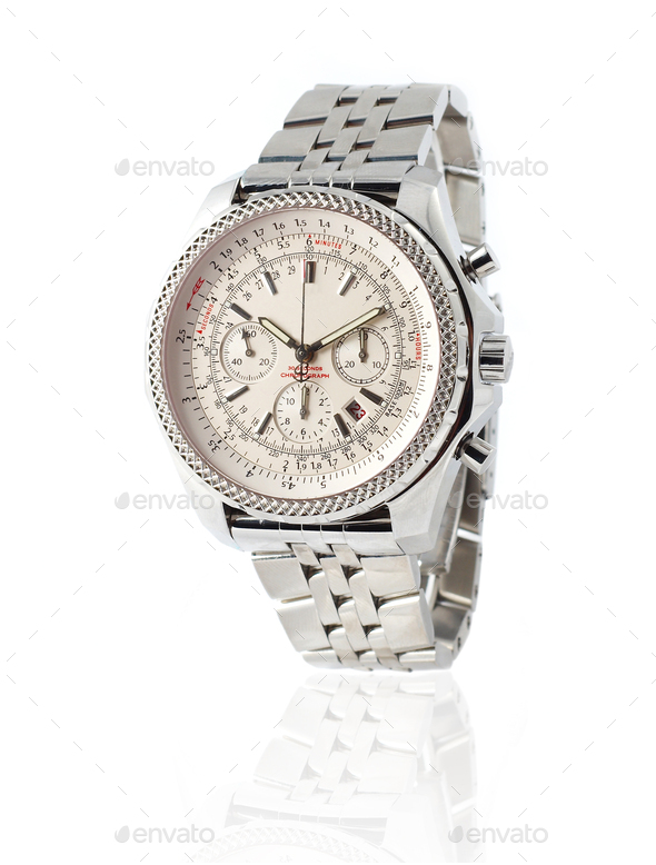 luxury watch isolated on white background Stock Photo by Sandsun ...