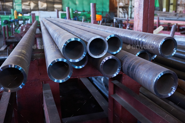 Pipe plant with steel tubes nobody Stock Photo by Sandsun | PhotoDune
