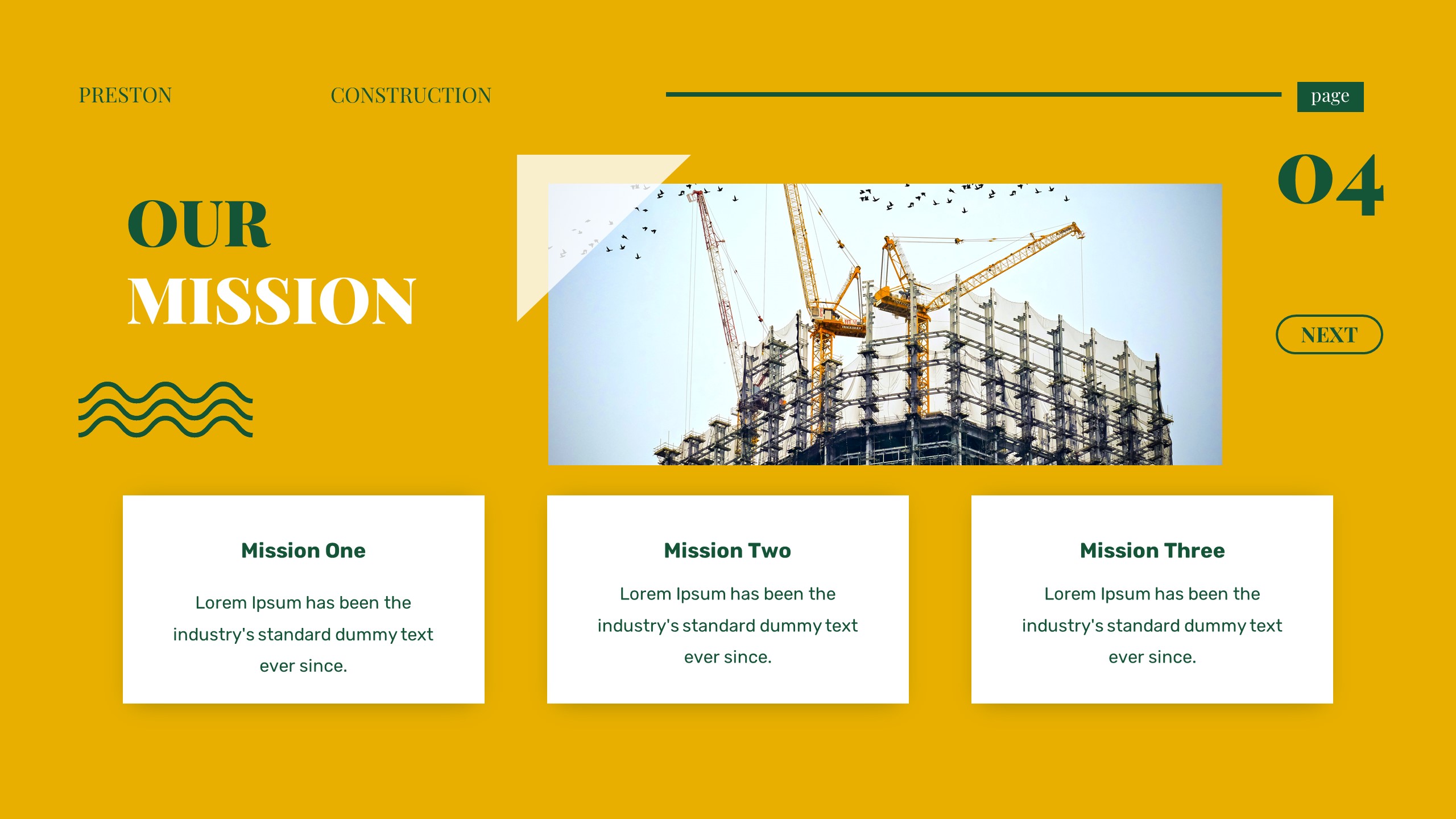 Construction Google Slides Template, Presentation Templates | GraphicRiver
