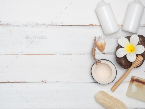 SPA SET TOP VIEW Stock Photo by anontae2522 | PhotoDune