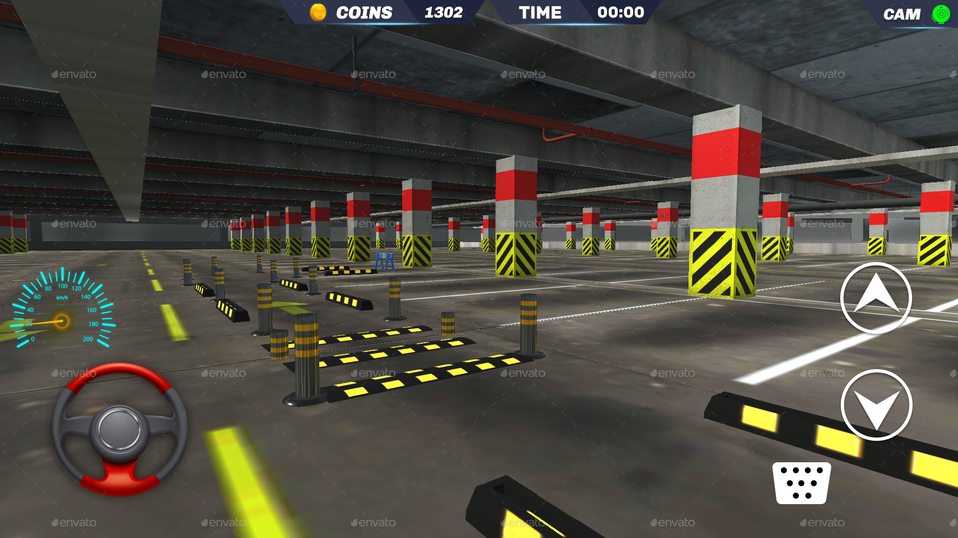 3D Racing Game UI - 2D GUI, Game Assets | GraphicRiver