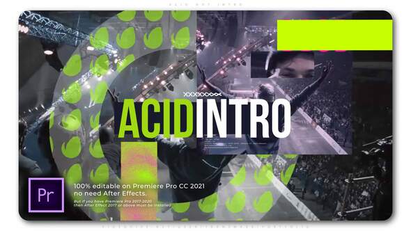 Acid Hot Intro, Premiere Pro Templates | VideoHive