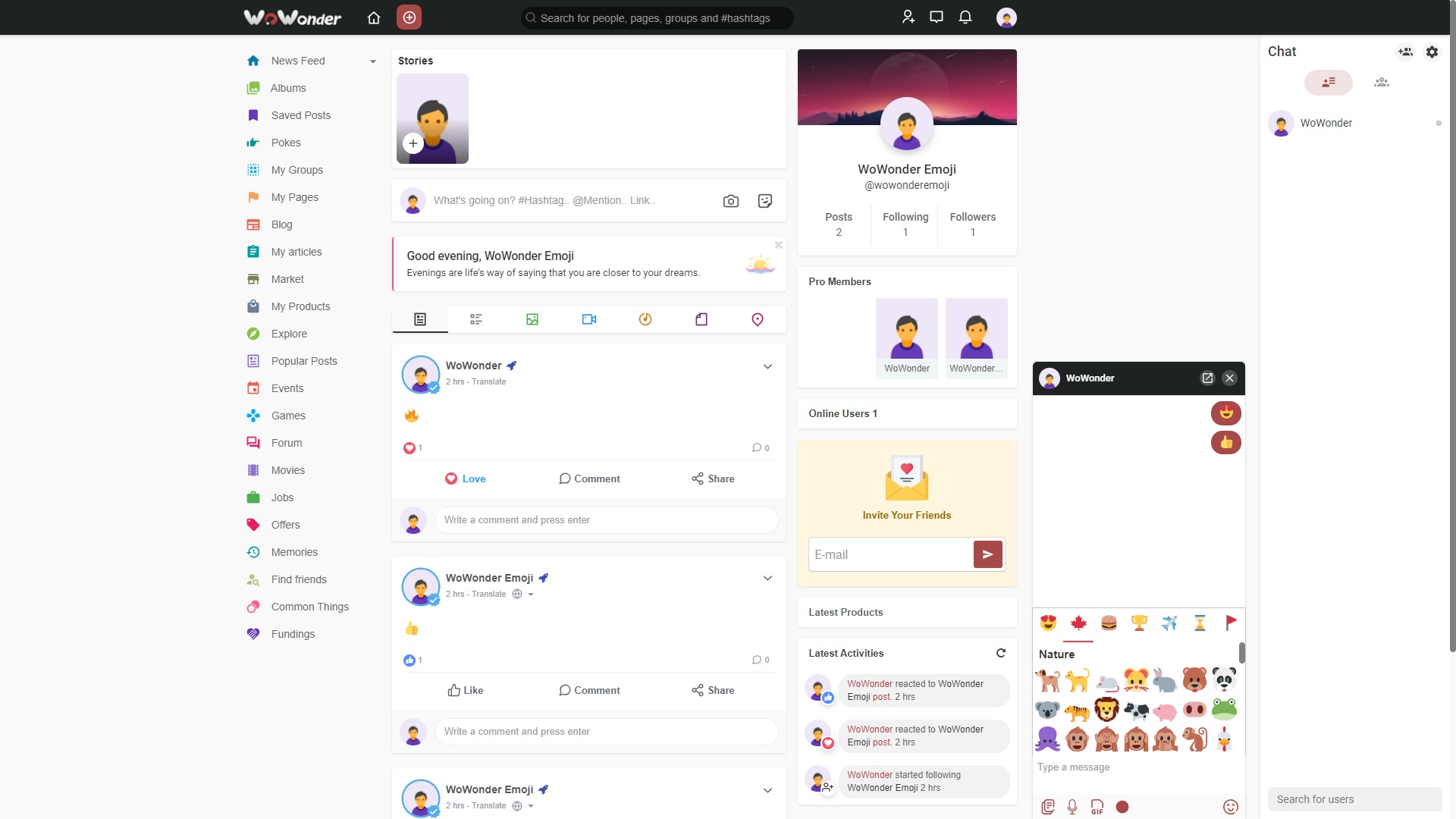 Emoji / Emoticons - The Ultimate WoWonder Emoji / Emoticons Plugin by ...