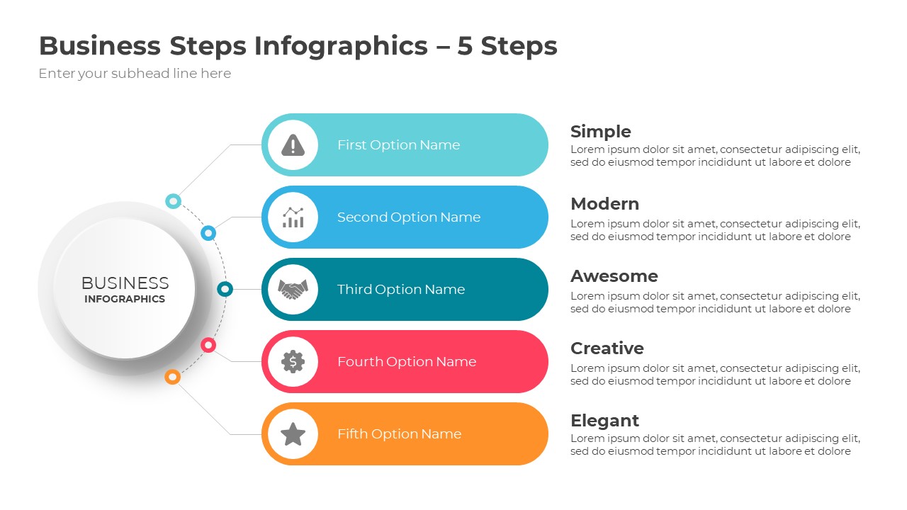 Business PowerPoint Infographics Template, Presentation Templates ...