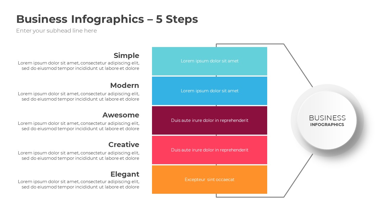 Business PowerPoint Infographics Template, Presentation Templates ...