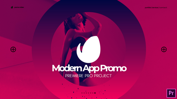 Modern App Promo - Clean App Promo Video 3D Mockup Premiere Pro by ...