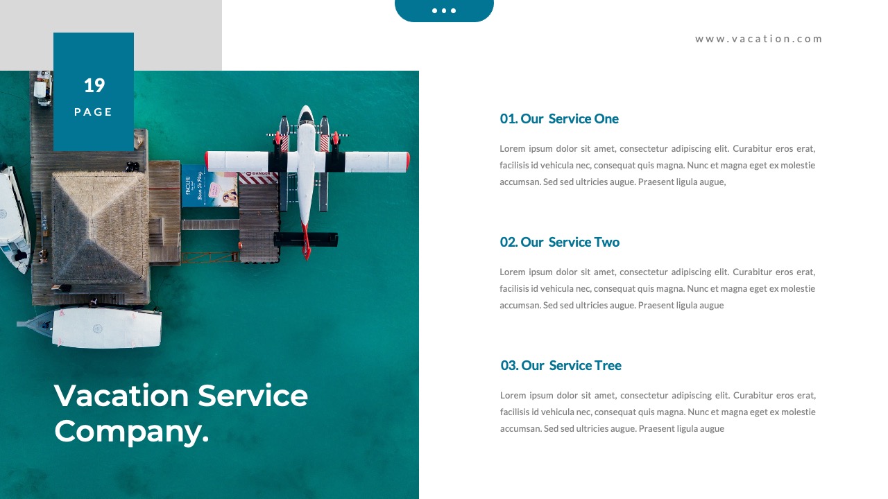 VACATION – Presentation PowerPoint Template, Presentation Templates