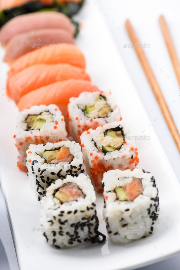Sushi Stock Photo by hitdelight | PhotoDune