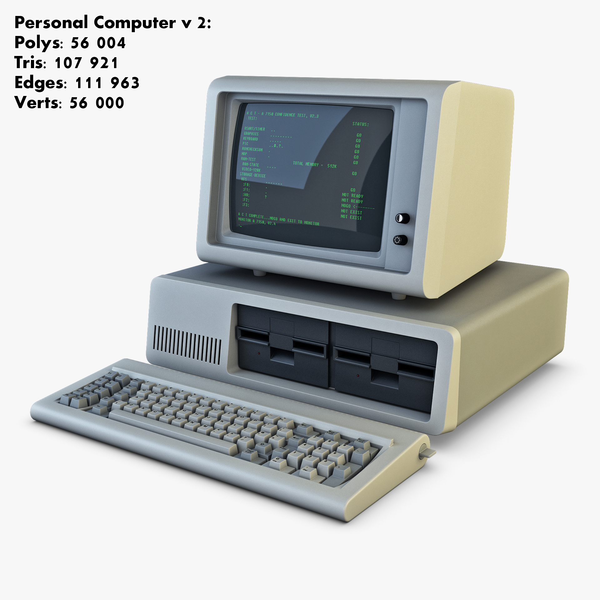 Retro Computer Collection volume 1 by Zurel | 3DOcean