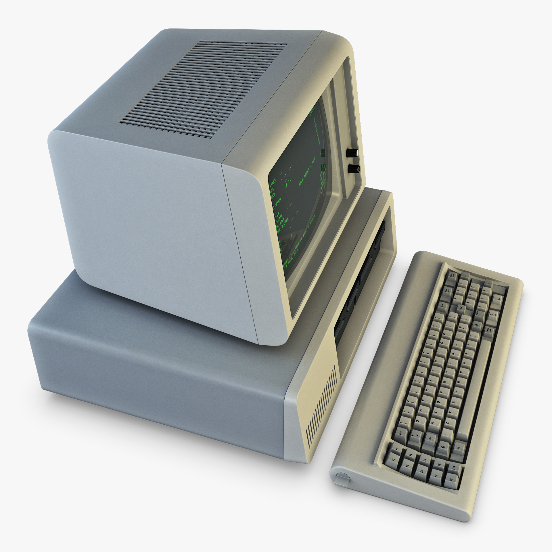 Retro Computer Collection volume 1 by Zurel | 3DOcean