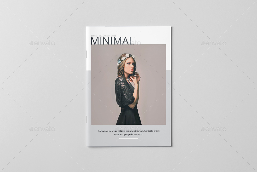 Minimal Magazine, Print Templates | GraphicRiver