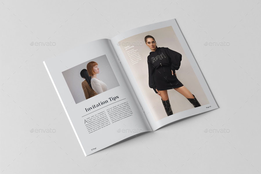 Minimal Magazine, Print Templates | GraphicRiver