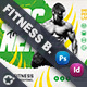 Fitness Bundle Templates, Print Templates | GraphicRiver