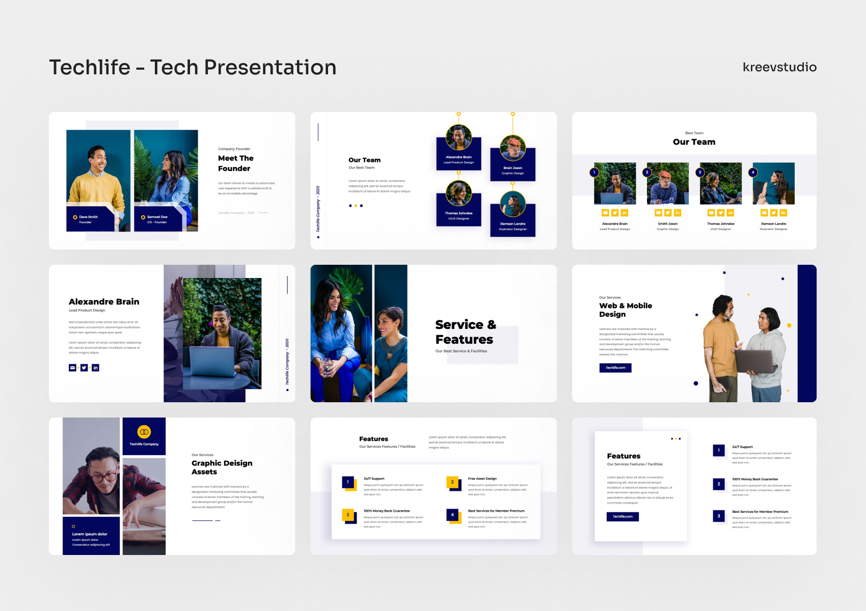 Techlife - Tech PowerPoint Presentation, Presentation Templates ...